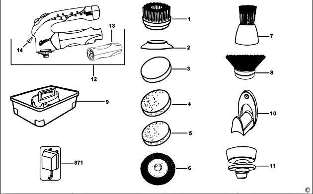 Black & Decker S600 Type 1 Scumbuster Spare Parts - Part Shop Direct