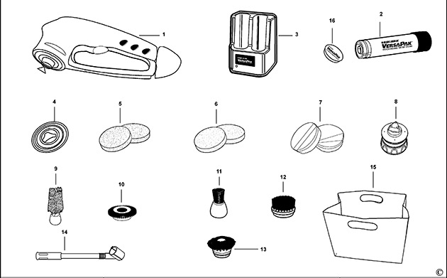 Black & Decker Z-S900 Type 1 Scumbuster Spare Parts - Part Shop Direct