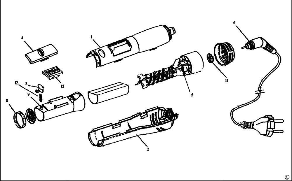 Black & Decker PX11 Type 1 Styler Spare Parts - Part Shop Direct