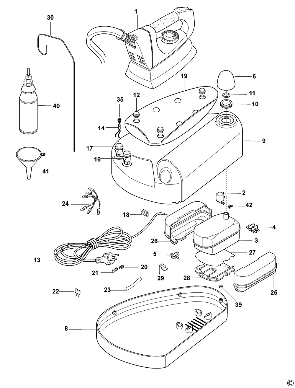 Black & Decker BR900 Type 2 Iron Spare Parts - Part Shop Direct