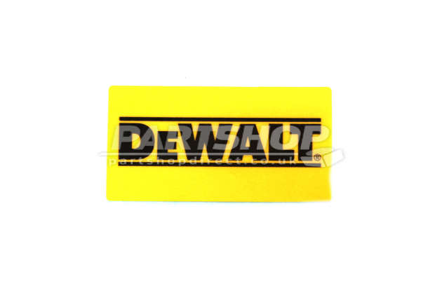 DeWalt Brand Label N321899 - Part Shop Direct